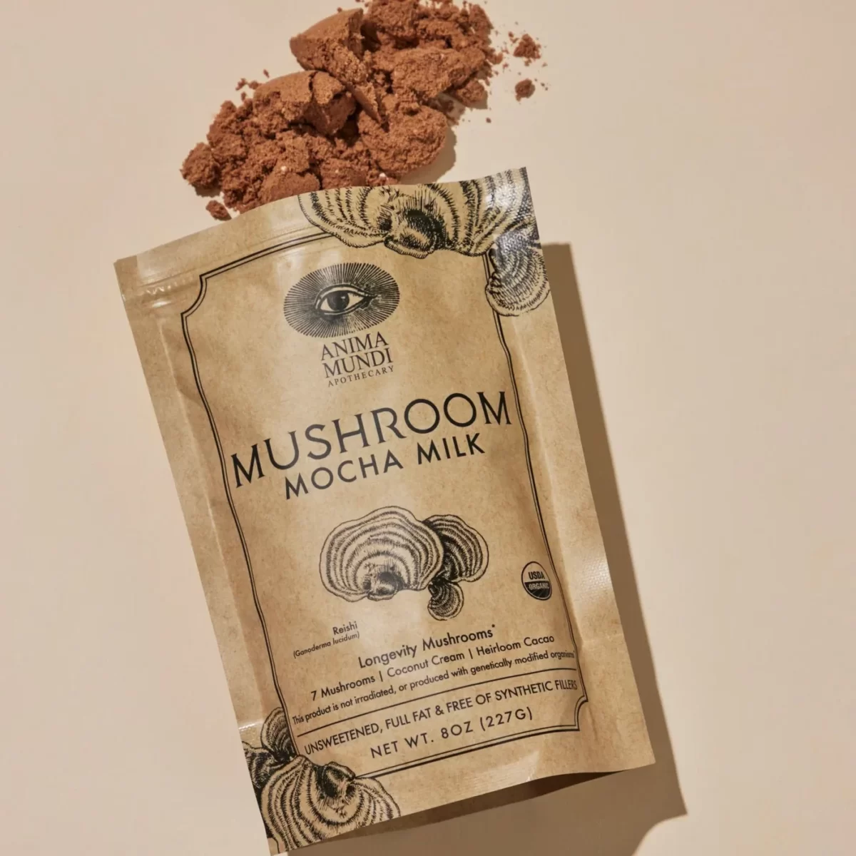 Anima Mundi Mushroom Mocha Milk • mooi natural beauty