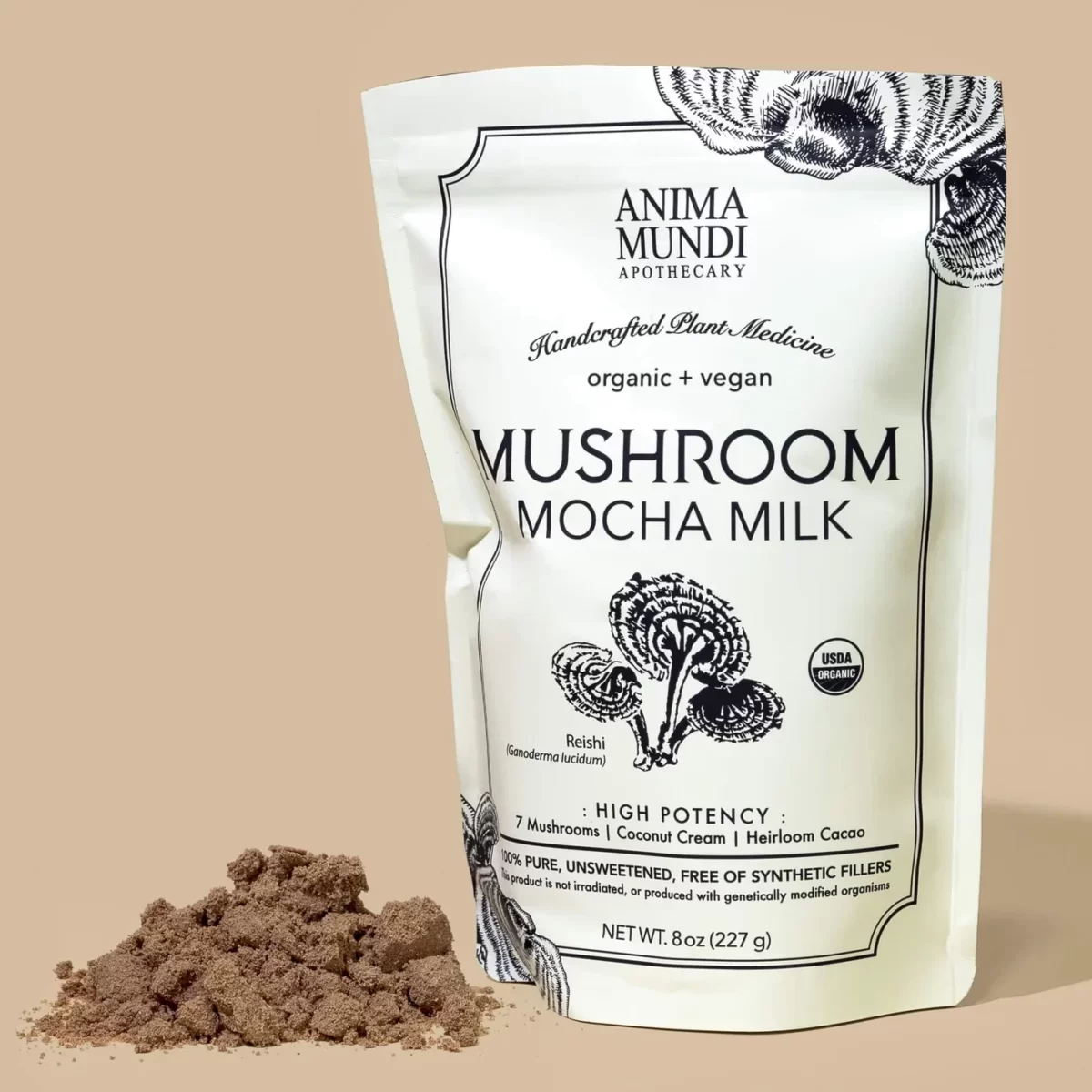 Anima Mundi Mushroom Mocha Milk • mooi natural beauty